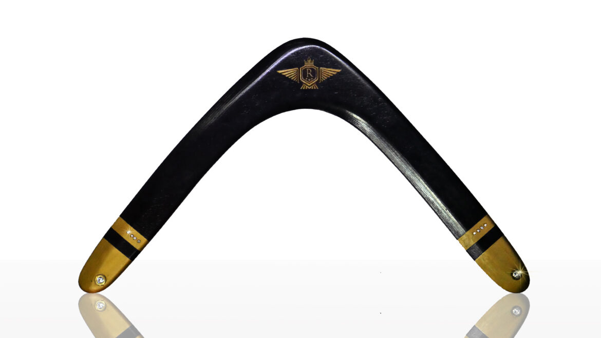 Royal Wing Boomerang Eaglewing - Luxury gift, wall decoration, sport ...