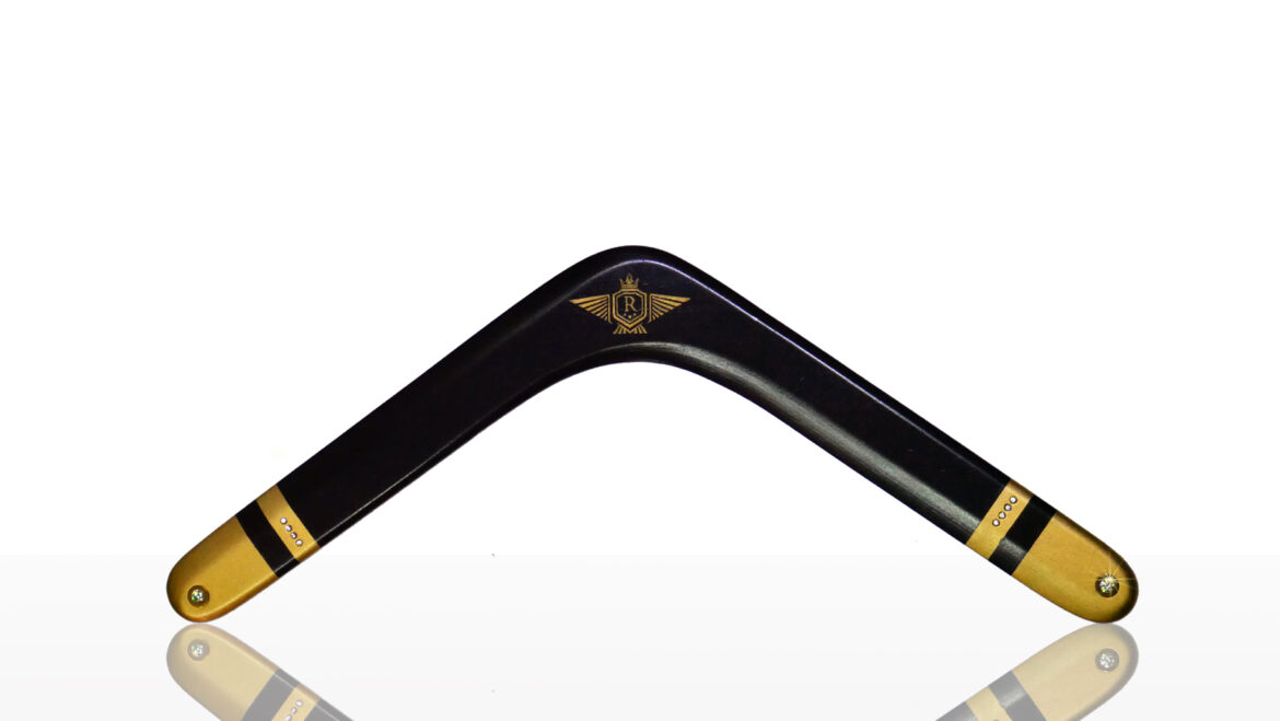 Royal Wing Boomerang Originem - Luxury gift, wall decoration, sport ...